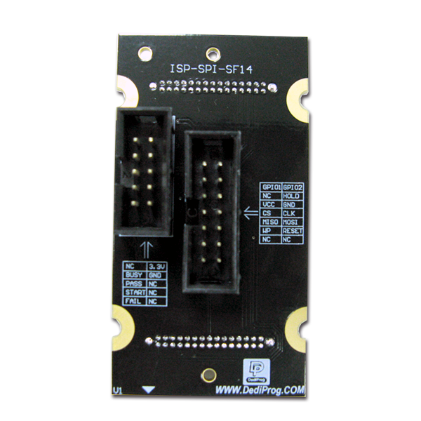 DediProg, SF700 nand/nor SPI Flash IC Programmer - In Circuit Program USB MODE/isp cable